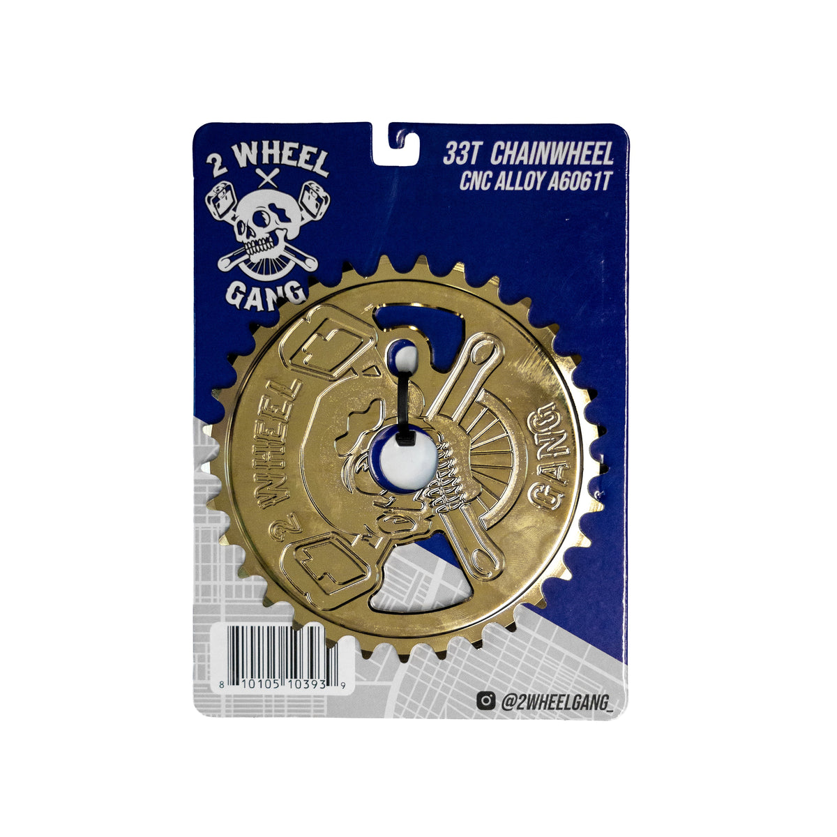 2 Wheel Gang Gold - Chainwheel 33t – Time 2 Shine