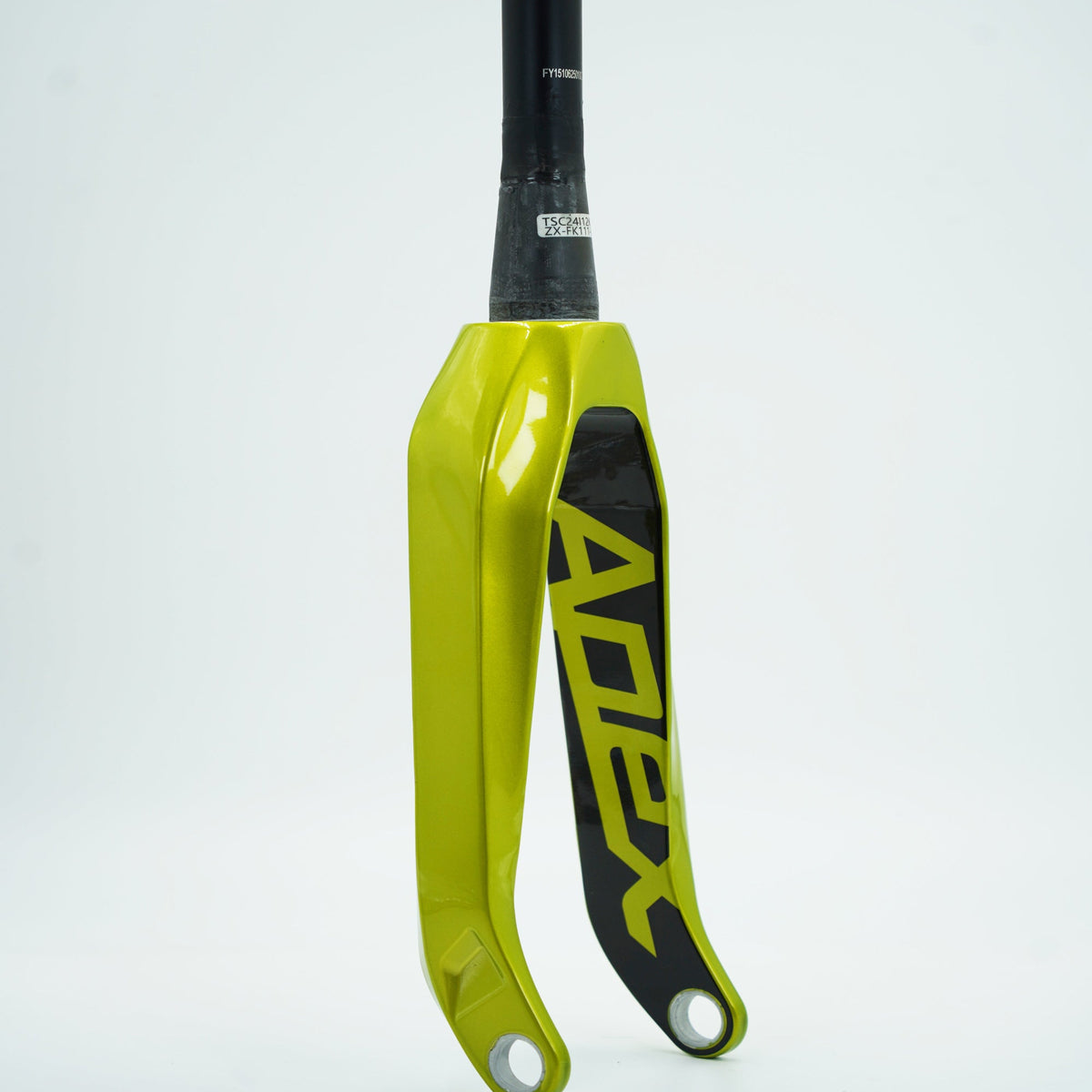 Pride Racing Apex Tapered Carbon BMX Fork-20"X1 1/8-1.5"-Lime – Time 2 ...